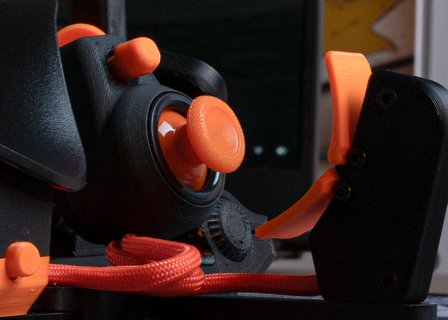 Azeron Black Cyborg II Gaming Keypad - Ultimate Ergonomic Keypad