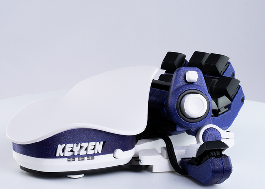 Black Azeron Keyzen - Ergonomic Keypad With Mechanical Switches