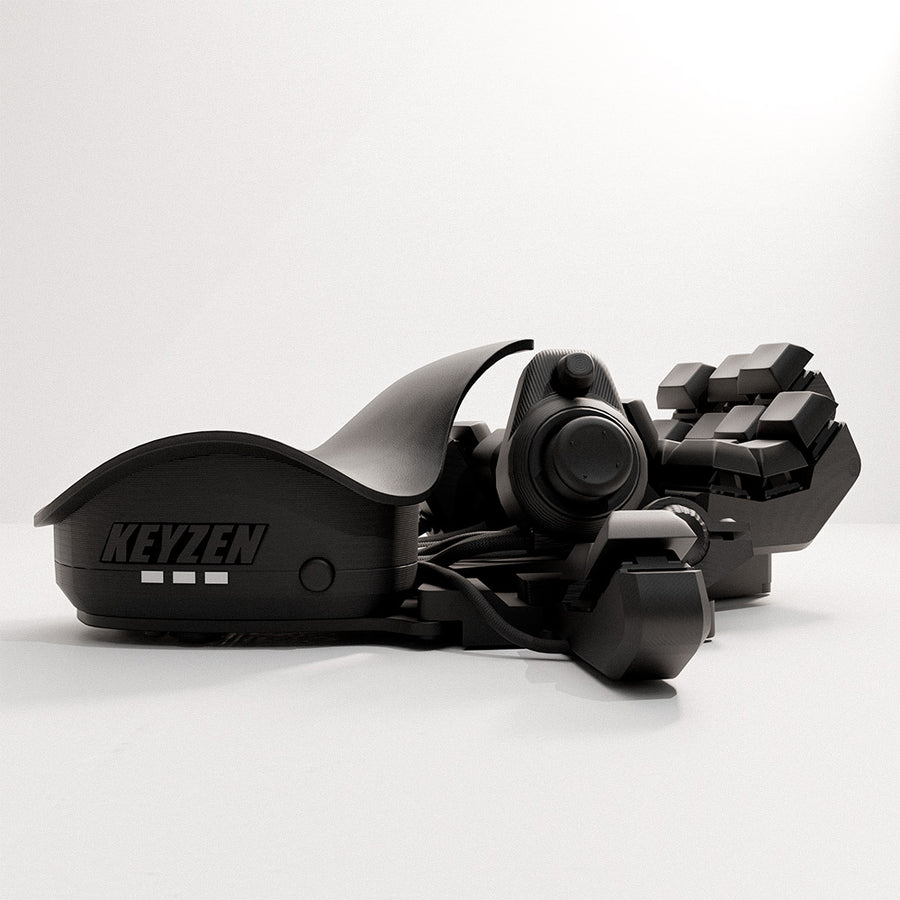 Black Azeron Keyzen - Ergonomic Keypad With Mechanical Switches