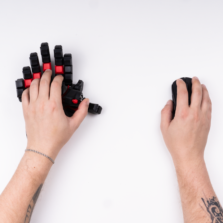 Black Azeron Keyzen - Ergonomic Keypad With Mechanical Switches