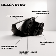 Azeron Cyro - One-Handed Gaming Mouse with Analog Thumbstick