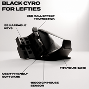 Azeron Cyro - One-Handed Gaming Mouse with Analog Thumbstick