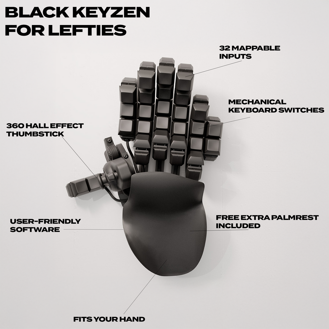 Azeron Keyzen - Mechanical Gaming Keypad with Thumbstick