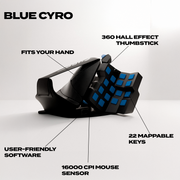 Azeron Cyro - One-Handed Gaming Mouse with Analog Thumbstick