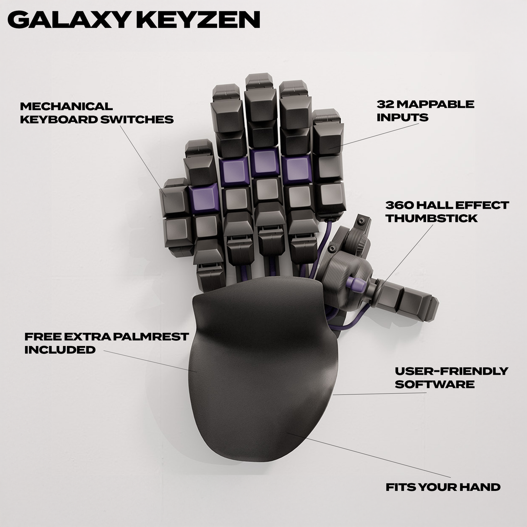 Azeron Keyzen - Mechanical Gaming Keypad with Thumbstick